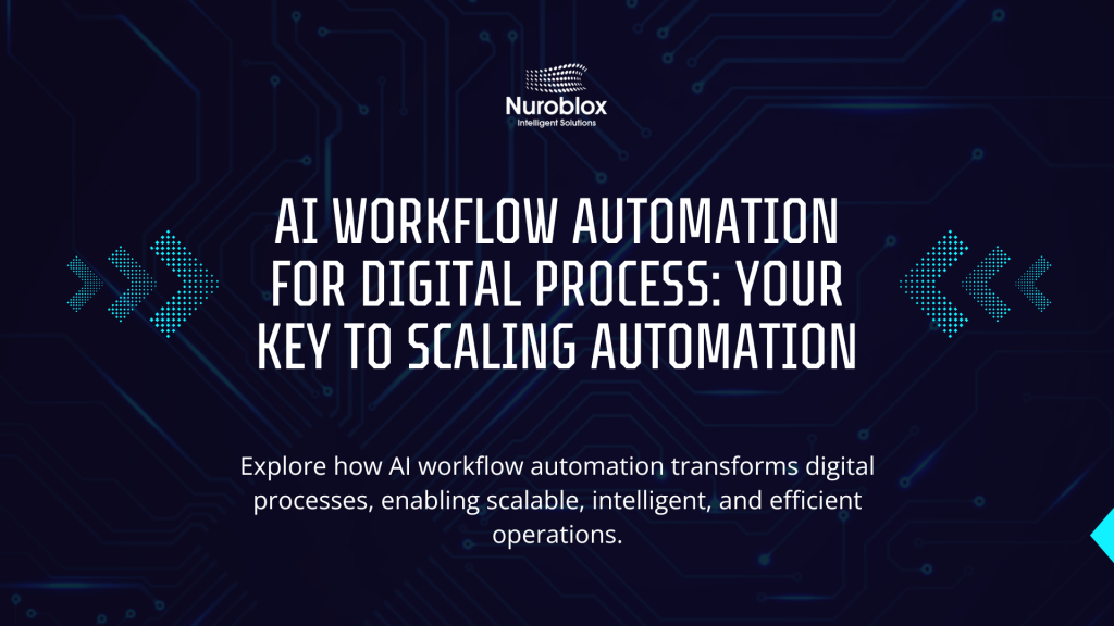 AI Workflow Automation for Digital Process: Scale & Boost ROI